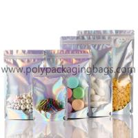 China Zipper Top Mylar Ziplock Bags For Food Packaging for sale
