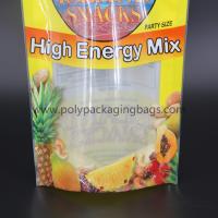 China Gravure Printing LDPE Plastic Standing Ziplock Bag for sale