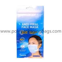 China Anti Virus Medical Face Mask Ziplock Pouch Bags for sale