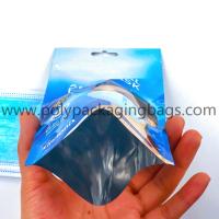 China Anti Virus Medical Face Mask Ziplock Pouch Bags for sale