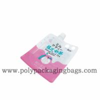 China Tomato Sauce Packaging 100mic Stand Up Pouch With Spout / Spouted Pouch Bags for sale