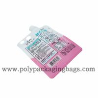 China Tomato Sauce Packaging 100mic Stand Up Pouch With Spout / Spouted Pouch Bags for sale