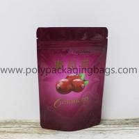 China Food Grade 120mic Stand Up Aluminum Foil Ziplock Bags for sale