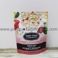 China Food Grade 120mic Stand Up Aluminum Foil Ziplock Bags for sale