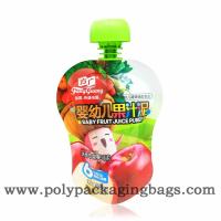 China 90ml Stand Up Pouch With Spout For Juice Spouted Pouch Bags For Apple Juice for sale