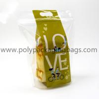 China Ziplock Food Grade LDPE Plastic Stand Up Pouch for sale