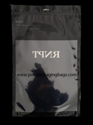 China Zip Lock Frosted Resealable Poly Bags For Garment Packaging for sale