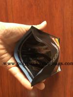 China Zipper Top OPP LDPE Cigar Humidor Bags With Humidifier for sale