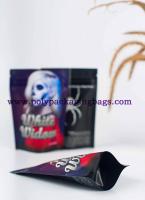 China 3.5 Gram Resealable Stand Up Foil Ziplock Bags For Halloween for sale