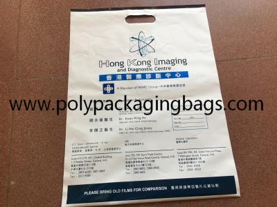 China Gravure Printing 70mic Coextrusion Film PE Die Cut Gift Bag for sale