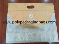 China Clothes Packaging Resealable 0.06mm Plastic Ziplock Bags for sale