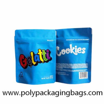 China 180 Micron Mylar Ziplock Stand Up Pouch For Snack Food for sale