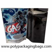 China 180 Micron Mylar Ziplock Stand Up Pouch For Snack Food for sale