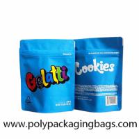 China 180 Micron Mylar Ziplock Stand Up Pouch For Snack Food for sale