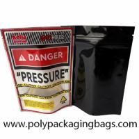 China 180 Micron Mylar Ziplock Stand Up Pouch For Snack Food for sale