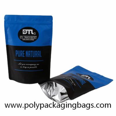 China Resealable Stand Up Aluminum Foil Ziplock Bag for sale