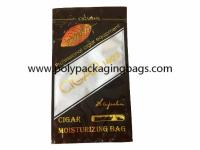 China Custom Printed High Quality Cigar Leaves In Plastic Composite Packaging Bags for sale