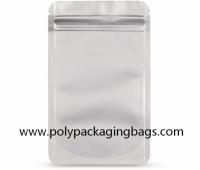 China Resealable OPP Laminated Aluminum Foil Zipper Bag For Food Packaging for sale