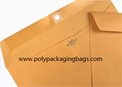China 6x9 9x12 10x13 Golden Brown Paper Self Adhesive Envelope File for sale