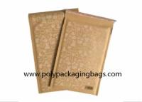 China OEM Browm Kraft Bubble Mailers with Hot Melt Adhesive Glue for sale