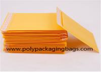 China Polythene Foam Yellow Kraft Paper Shipping Bag Envelope for sale