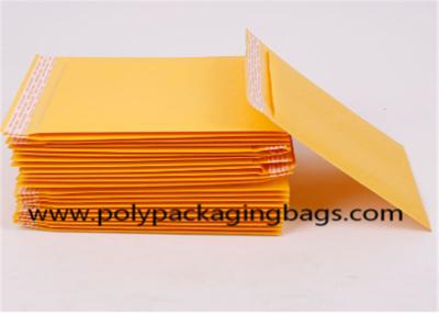 China Polythene Foam Yellow Kraft Paper Shipping Bag Envelope for sale