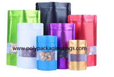 China Resealable Stand Up Aluminium Foil Packaging Bags For Dried Fruits for sale