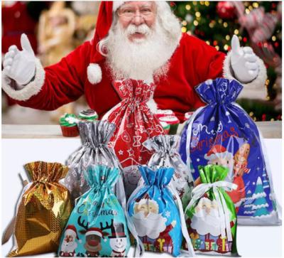 China 35×40cm LDPE CPE Holiday Gift Bag For Christmas for sale