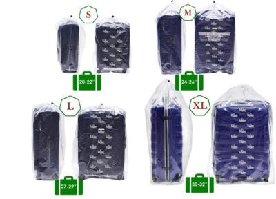 China TPCH 0.07mm PE Plastic Drawstring Storage Bags For Clothes for sale