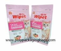 China Eight Sided Flat Bottom 200microns Plastic Ziplock Bags for sale