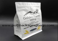 China Gravure Printing Eight Sided Aluminum Foil Plated Plastic Ziplock Bags for sale