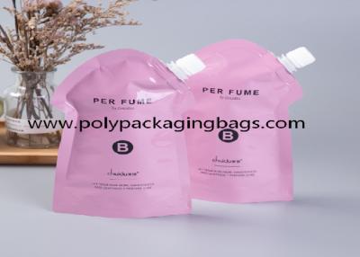 China 1000ml Color Printing Beverage Self Suction Nozzle Packaging Bag With Spout for sale