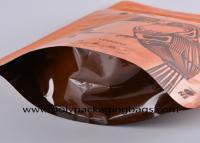 China PET VMPET PE One Way Air Valve Aluminum Foil Stand Up Ziplock Bag for sale