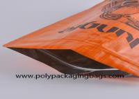 China PET VMPET PE One Way Air Valve Aluminum Foil Stand Up Ziplock Bag for sale