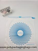 China CPE Clothes Drawstring Plastic Bags for sale
