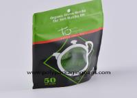 China 50g Stand Up Aluminum Foil Ziplock Bag For Tea Packaging for sale