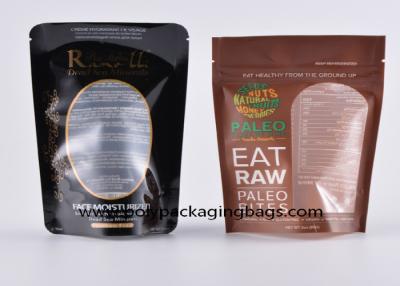 China HDPE LDPE Laminated Aluminum Foil Packaging Bags With Window for sale