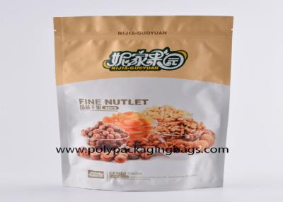 China Dried Fruit Packing Gravure Printing Self Sealing Aluminum Foil Pouches for sale