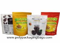 China SGS Zipper Top Gravure Printing Aluminum Foil Packaging Bags for sale