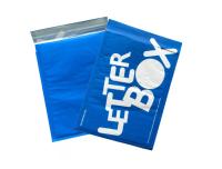 China Full Printing Blue Kraft Bubble Mailers Padded Envelopes for sale
