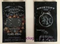 China Custom Printed Moisture Humidity Proof Cigar Tobacco Packaging Bag With Zipper for sale