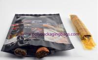 China Convenient Ziplock Cigar Humidor Bags / Moisturizing Cigar Packaging Bags / Cigar Packaging Pouches for sale
