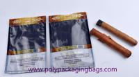 China Custom Moisturizing Cigar Bag / Plastic Cigar Wet Bag W130 X L220mm Size for sale