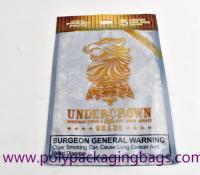 China Custom Moisturizing Cigar Bag / Plastic Cigar Wet Bag W130 X L220mm Size for sale