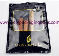 China Portable Resealable Plastic Cigar Humidor Bags To Keep Cuban Cigars Fresh And Good Taste for sale