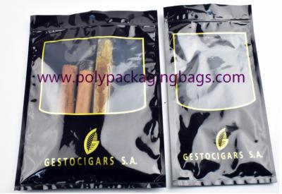 China Portable Resealable Plastic Cigar Humidor Bags To Keep Cuban Cigars Fresh And Good Taste for sale