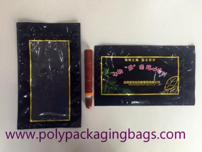 China Portable 5 Cigar Humidor Bags With Moisturizing System To Keep Cigars Fresh for sale