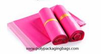 China Puncture Resistant PE Coextruded Film Red Courier Bag SGS for sale