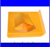 China Shockproof Electroplating Kraft Paper Logistic Delivery Bag for sale