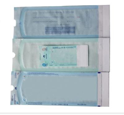 China Pressure sensitive adhesive Disposable Dialysis paper sterilization pouches for sale